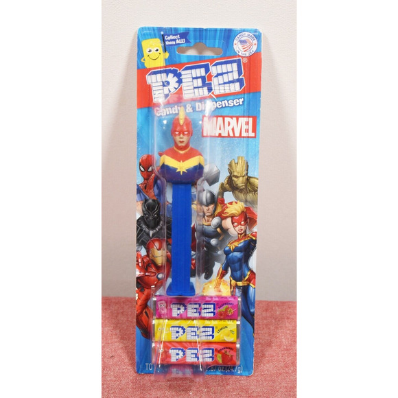 Kitchen | Pez Marvel Super Heroes Captain Marvel Candy Dispenser | Poshmark